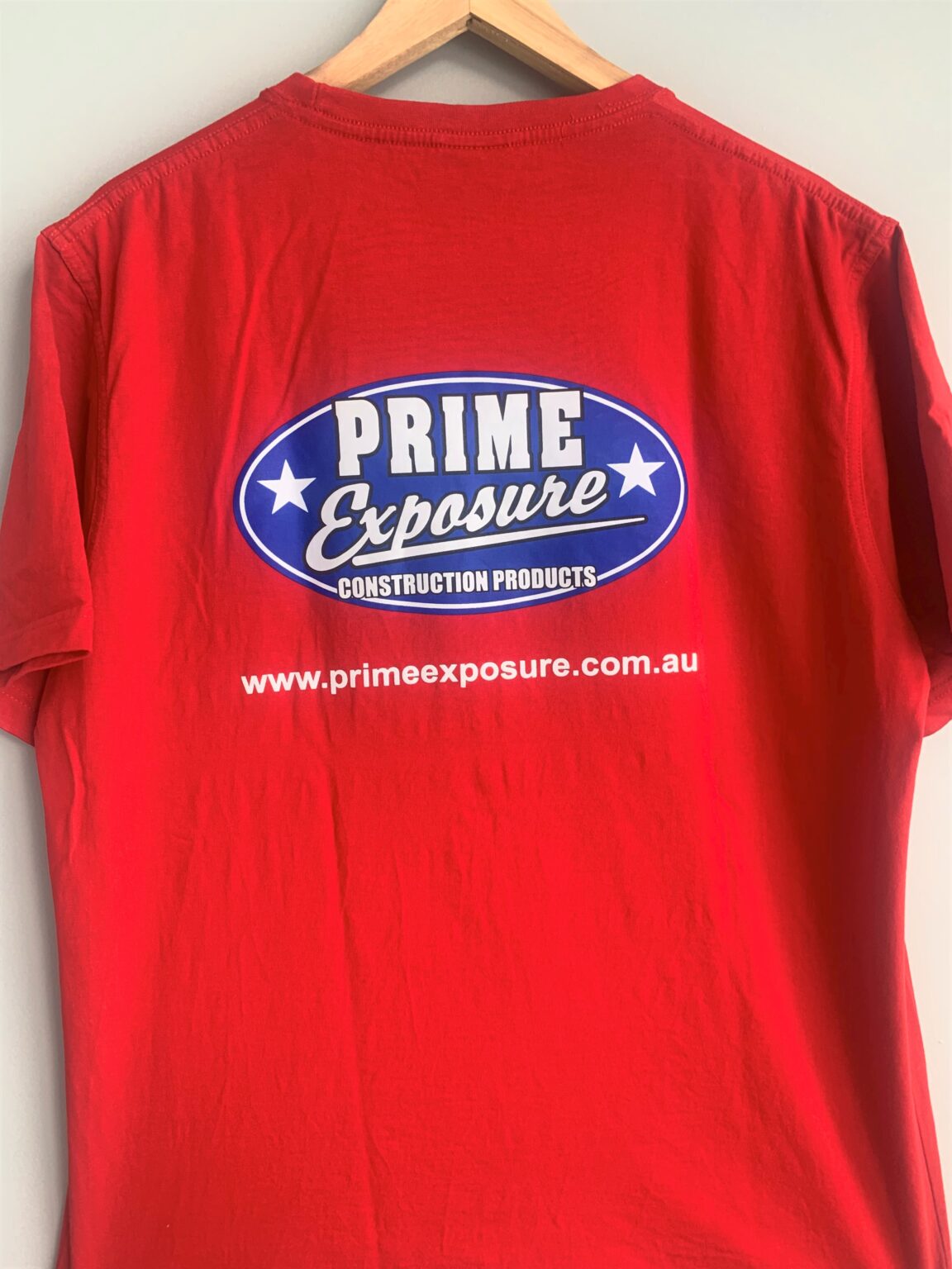 Prime Red Tee - Prime Exposure